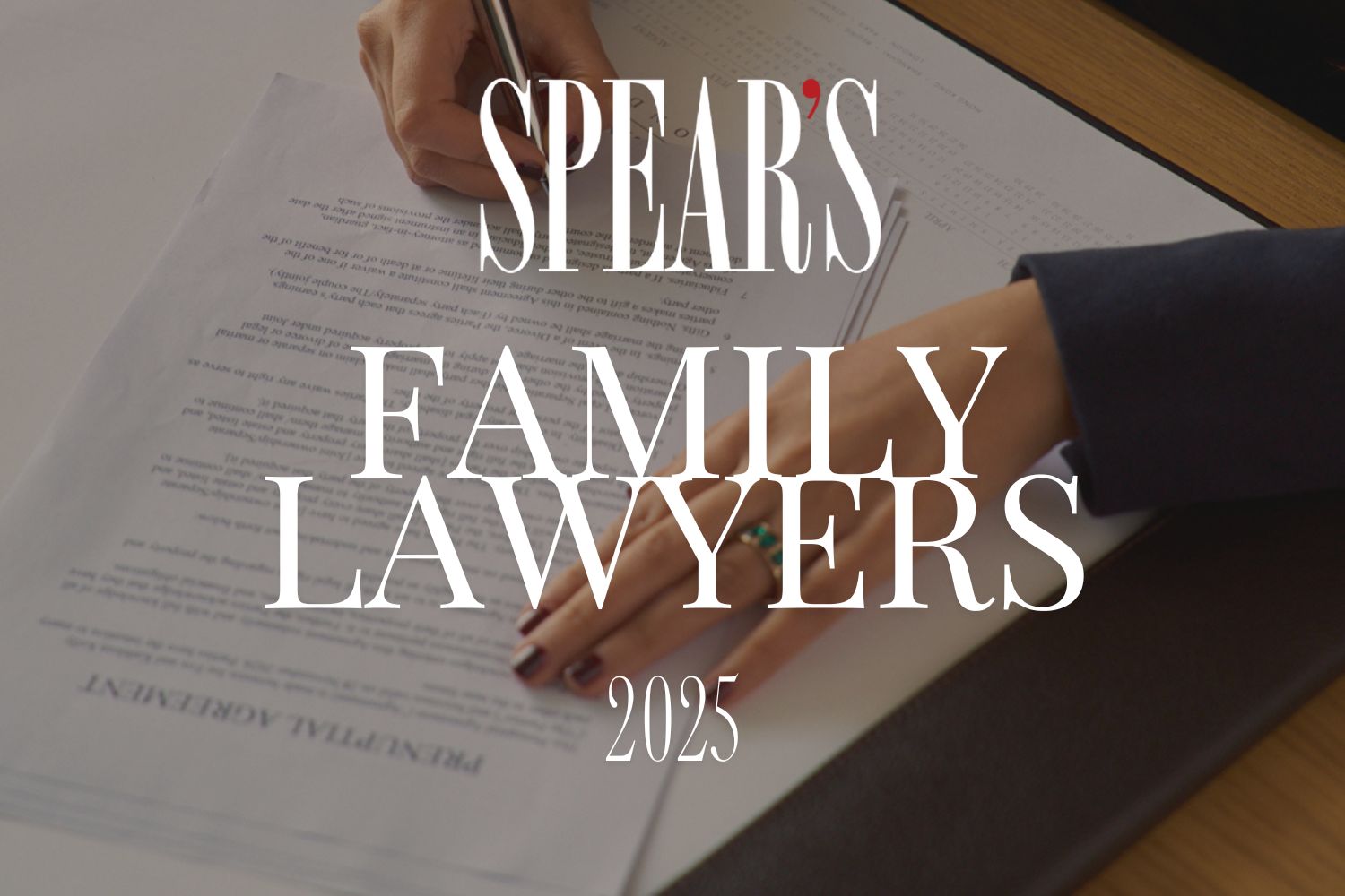 Dawson Cornwell lawyers recognised in The Spear's Magazine Family Law ...